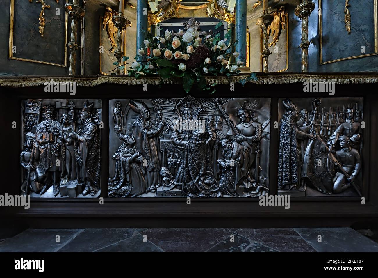 Interior of The Archcathedral Basilica of the Assumption of the Blessed ...