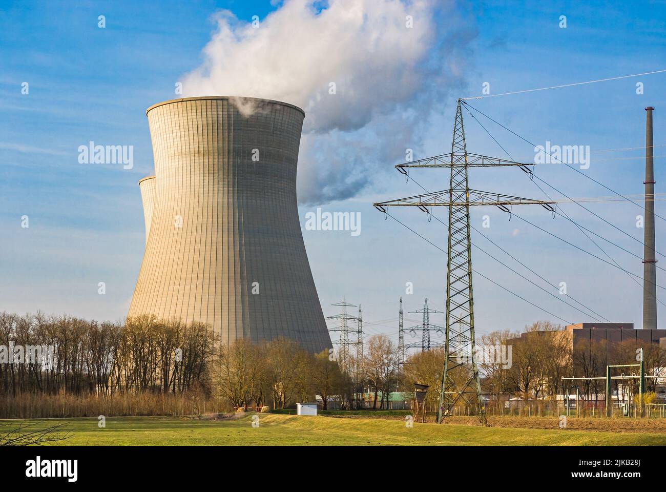Gundremmingen Nuclear Power Plant, Bavaria, Germany, March 25, 2011 ...