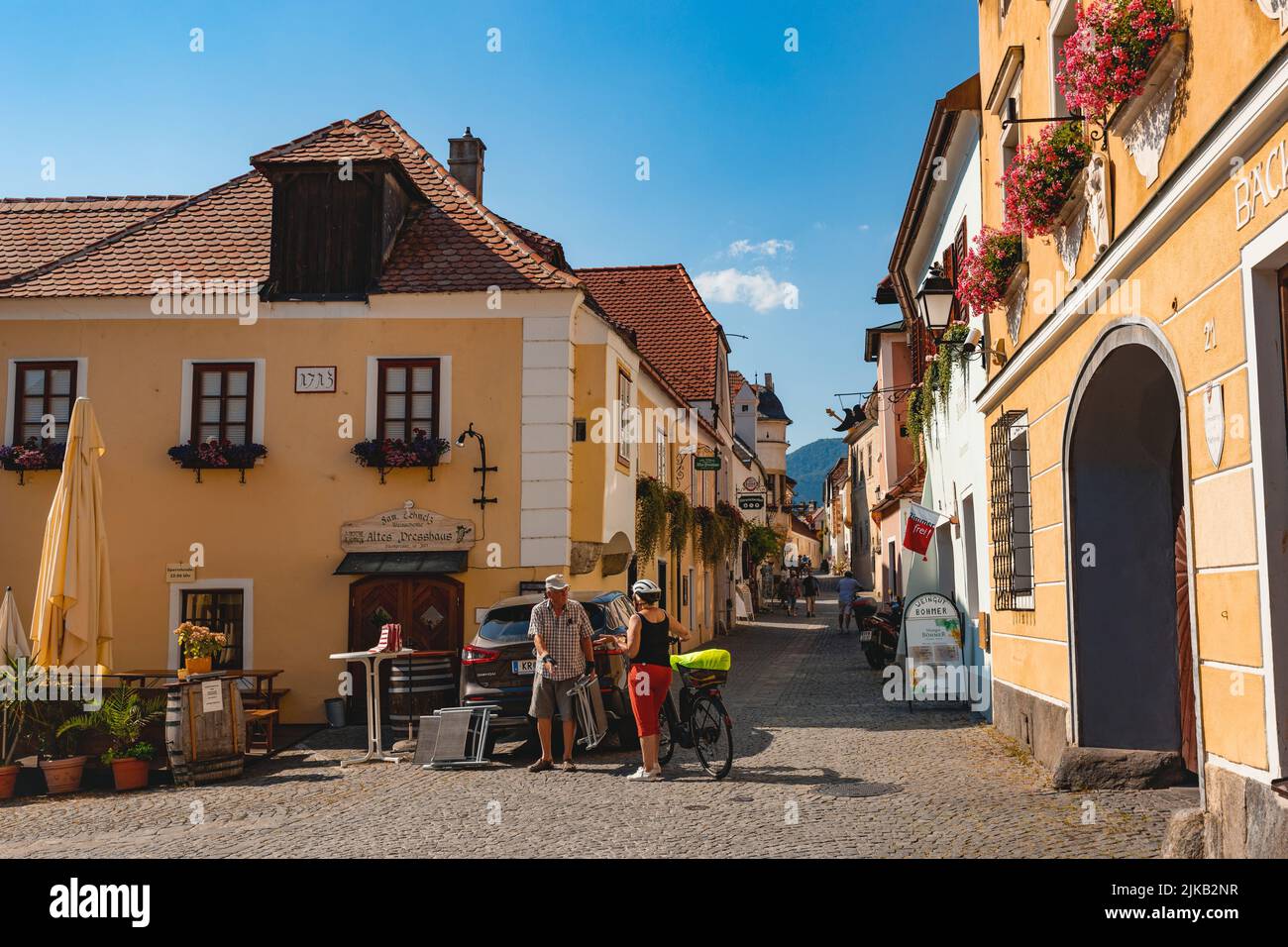Durnstein medieval town hi-res stock photography and images - Alamy