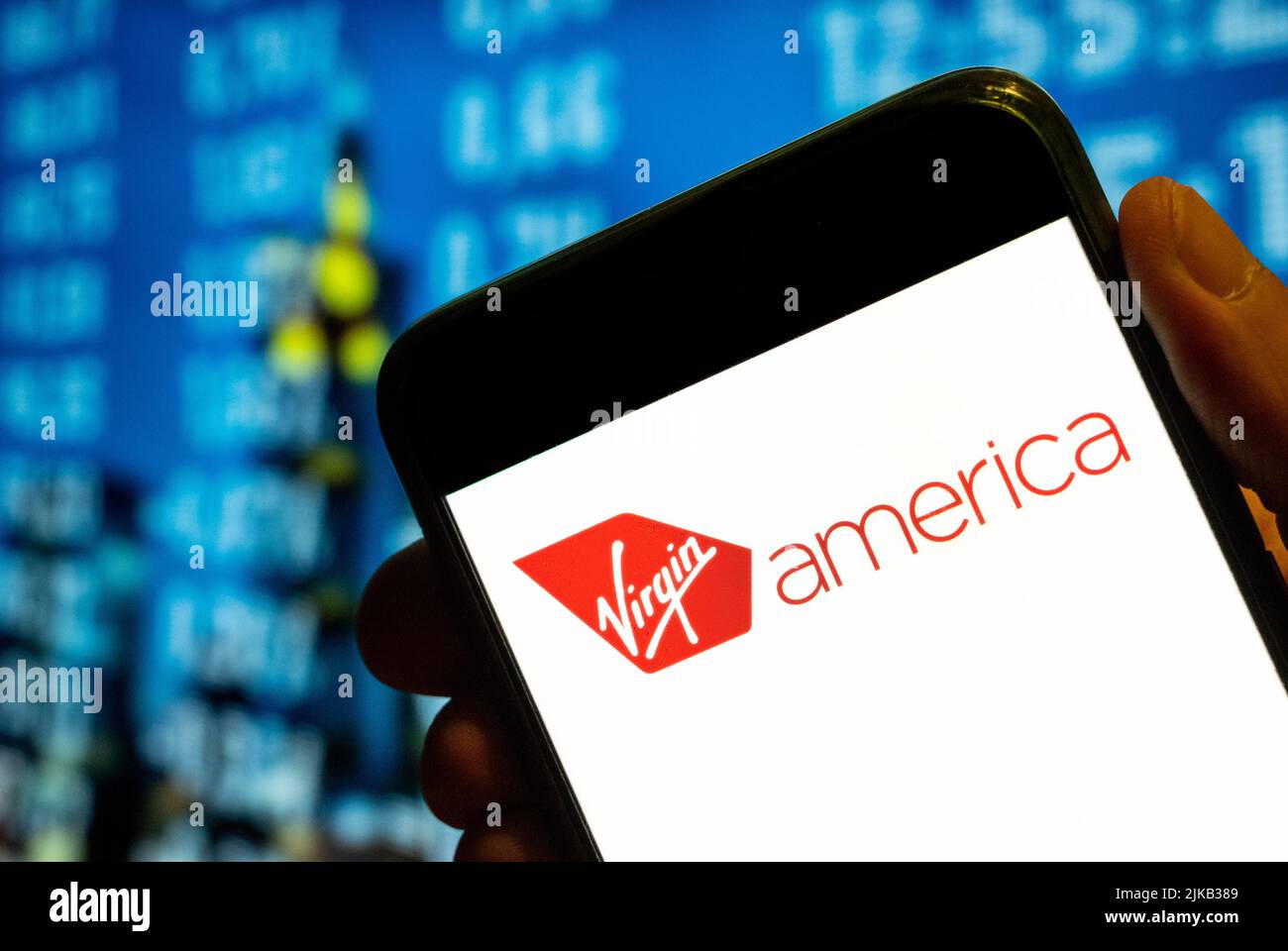 Virgin america logo hi-res stock photography and images - Alamy