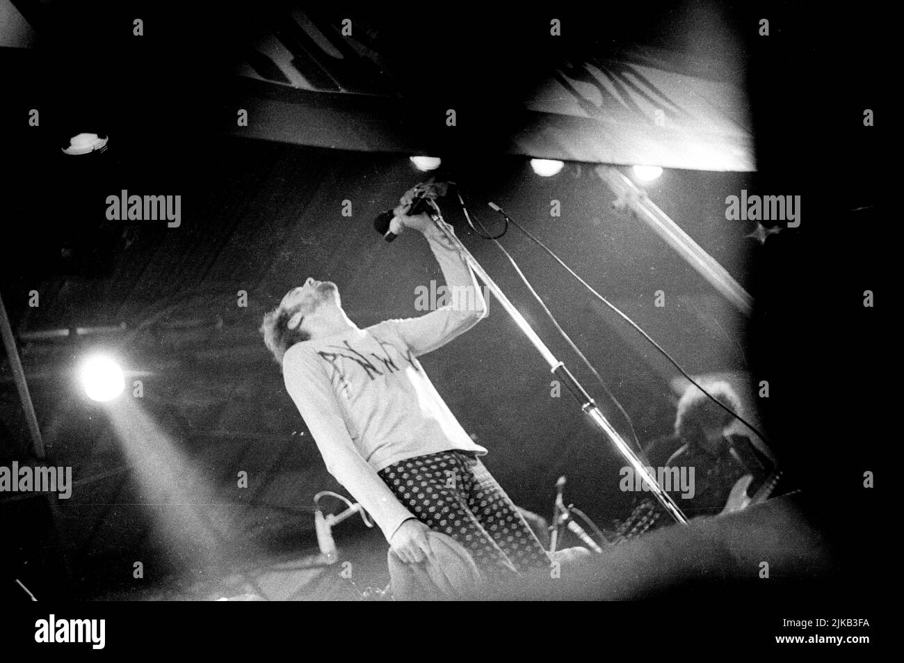 Roger Chapman of Family, 1970 Isle of Wight Festival, England, UK Stock ...
