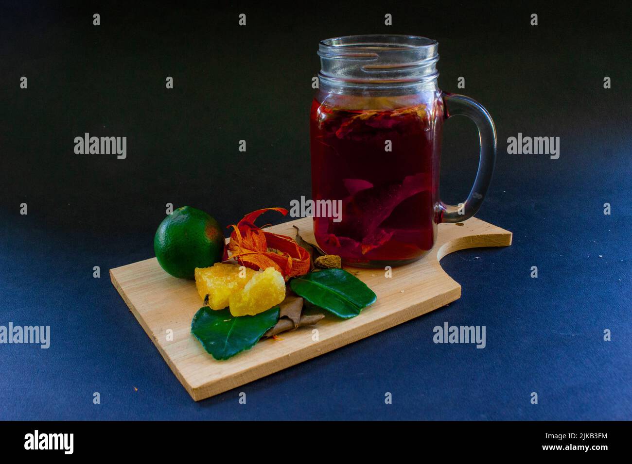 wedang uwuh is traditional herbal drink from indonesia. made from ...