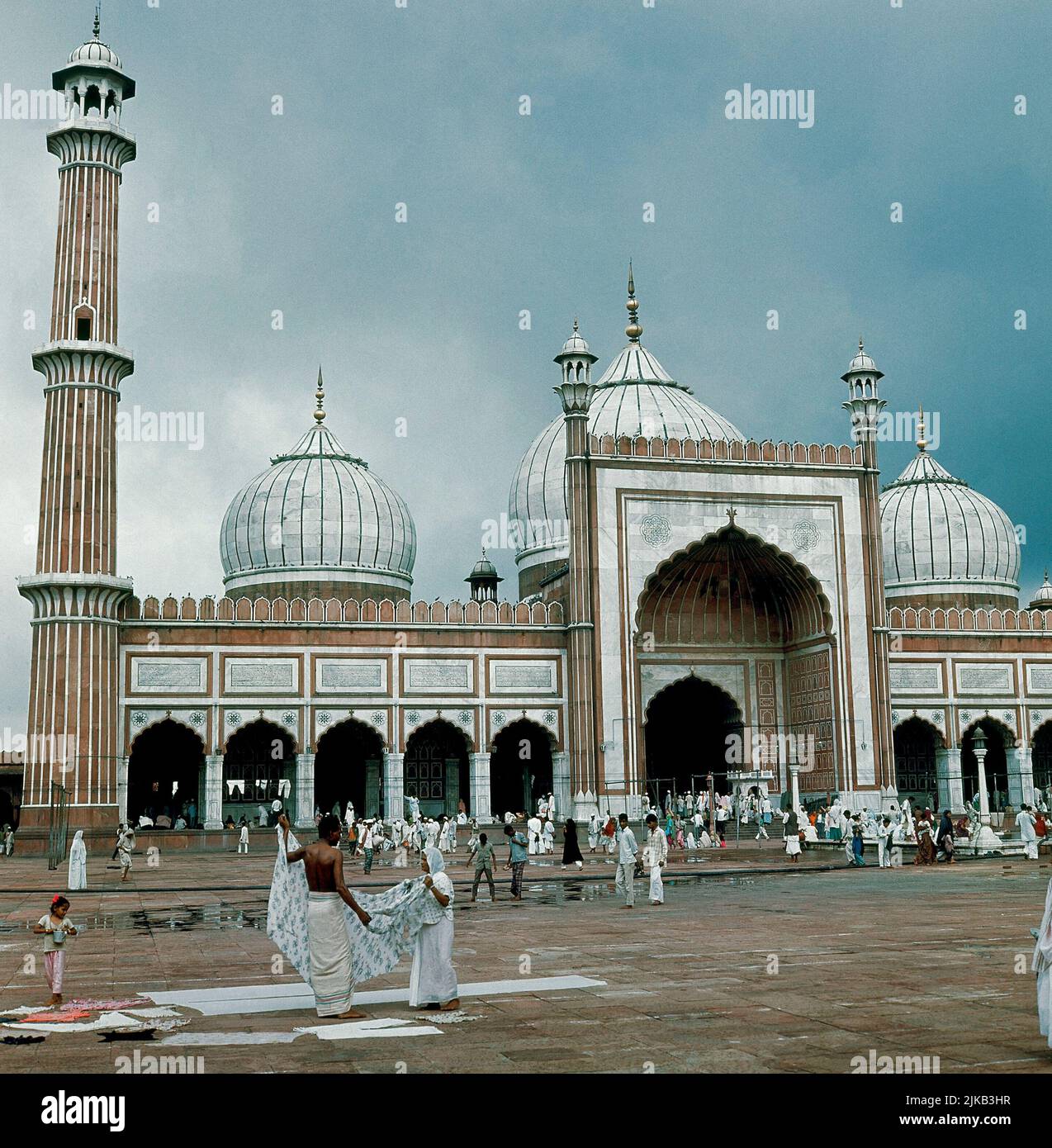 Mezquita jama masjid de delhi hi-res stock photography and images - Alamy