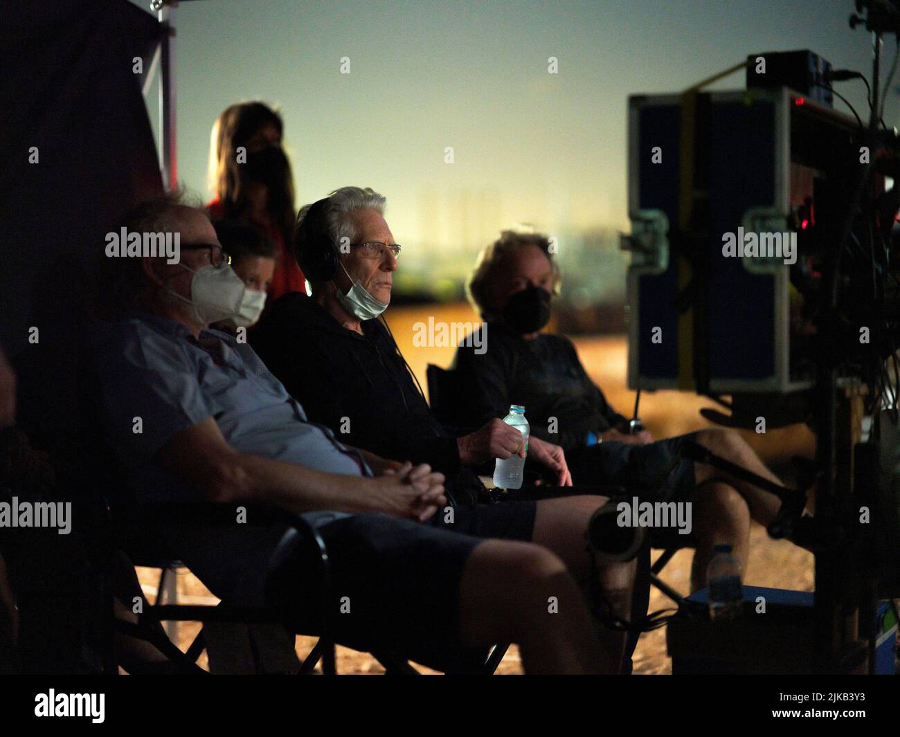 DAVID CRONENBERG in CRIMES OF THE FUTURE (2022), directed by DAVID ...