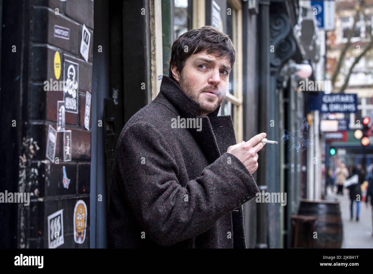 TOM BURKE in STRIKE (2017) -Original title: CORMORAN STRIKE-, directed ...