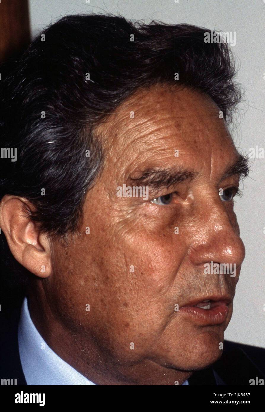 PAZ , OCTAVIO. ESCRITOR MEXICANO 1914-1998. FOTO DEL AÑO 1986 Stock ...