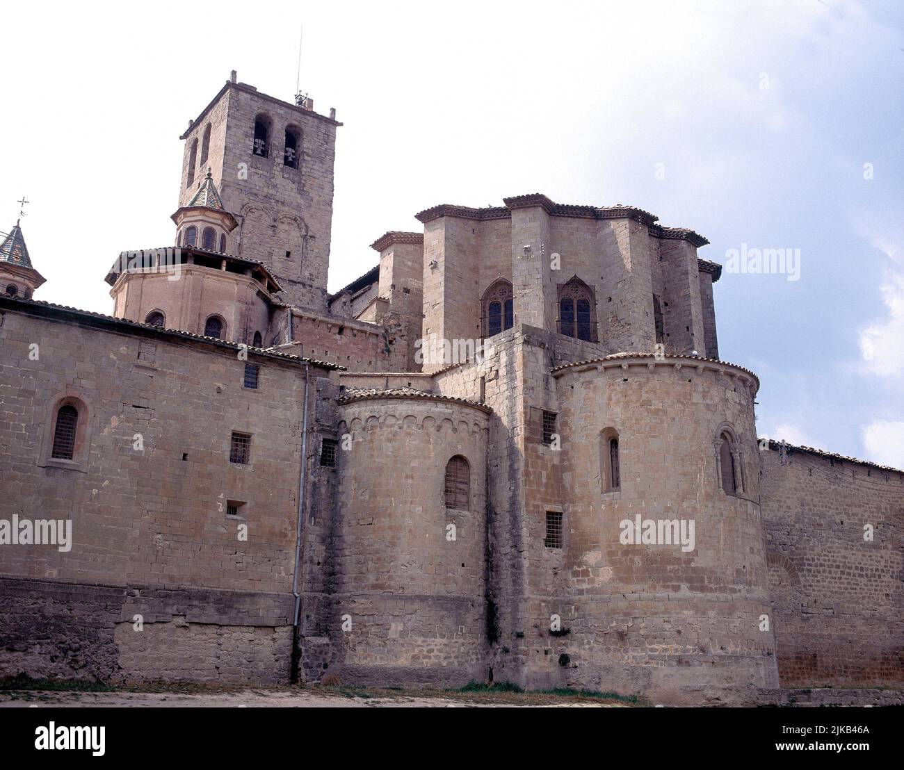 ABSIDES DE LA CATEDRAL DE SANTA MARIA CONSTRUCION GOTICA DE LOS SIGOS ...