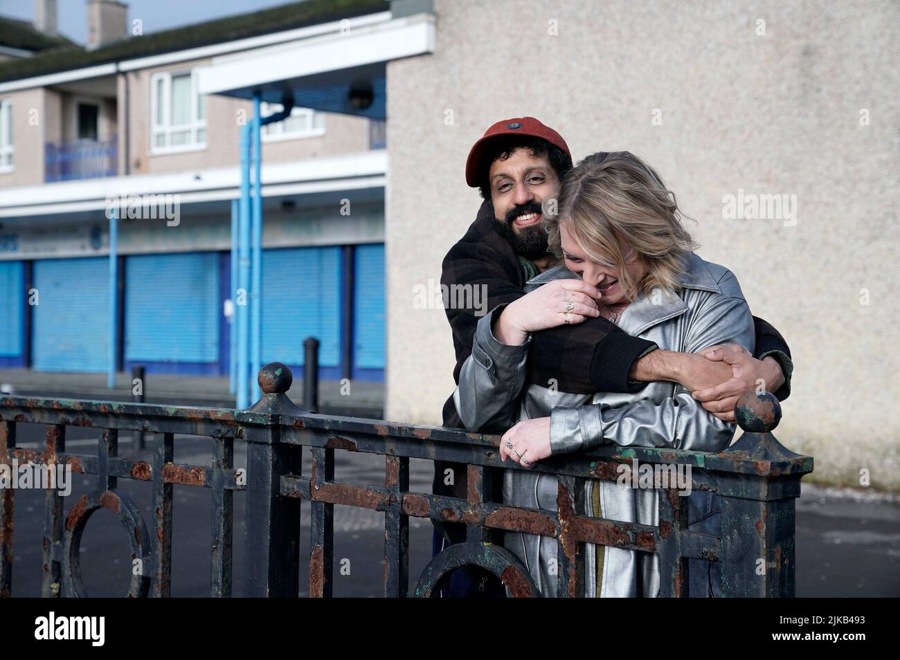 CLAIRE RUSHBROOK and ADEEL AKHTAR in ALI & AVA (2021), directed by CLIO ...