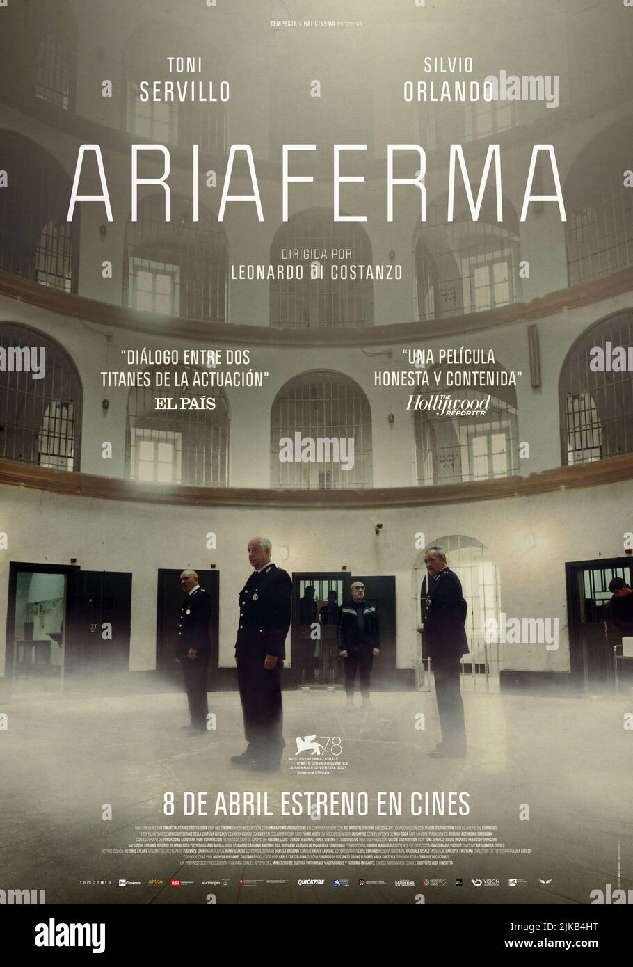 THE INNER CAGE (2021) -Original title: ARIAFERMA-, directed by LEONARDO ...