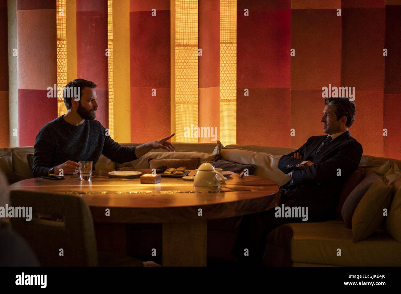 PATRICK DEMPSEY and ALESSANDRO BORGHI in DEVILS (2020), directed by ...