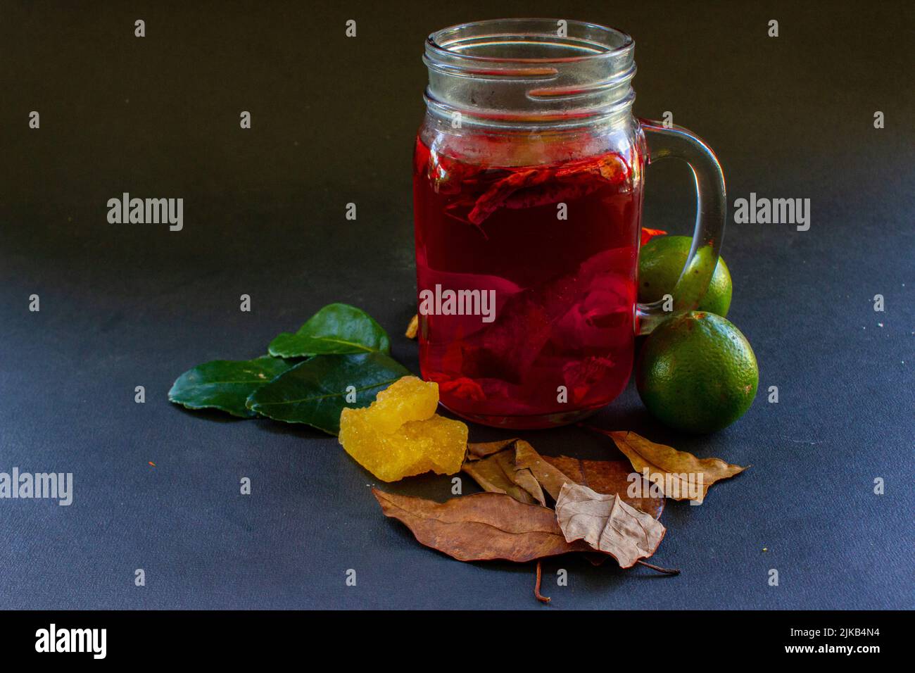 wedang uwuh is traditional herbal drink from indonesia. made from ...