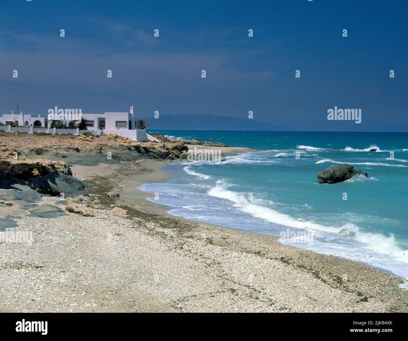 PLAYA DE MOJACAR. Location: EXTERIOR. MOJACAR. Almería. SPAIN Stock ...