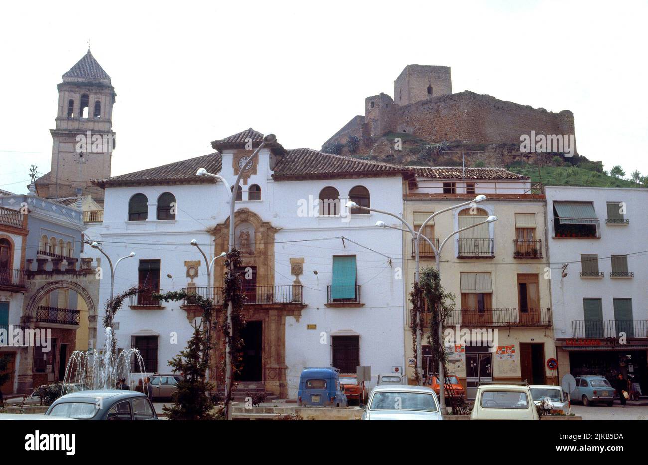 CASTILLO ARABE E IGL DE STA MARIA. Location: EXTERIOR. ALCAUDETE. JAEN ...