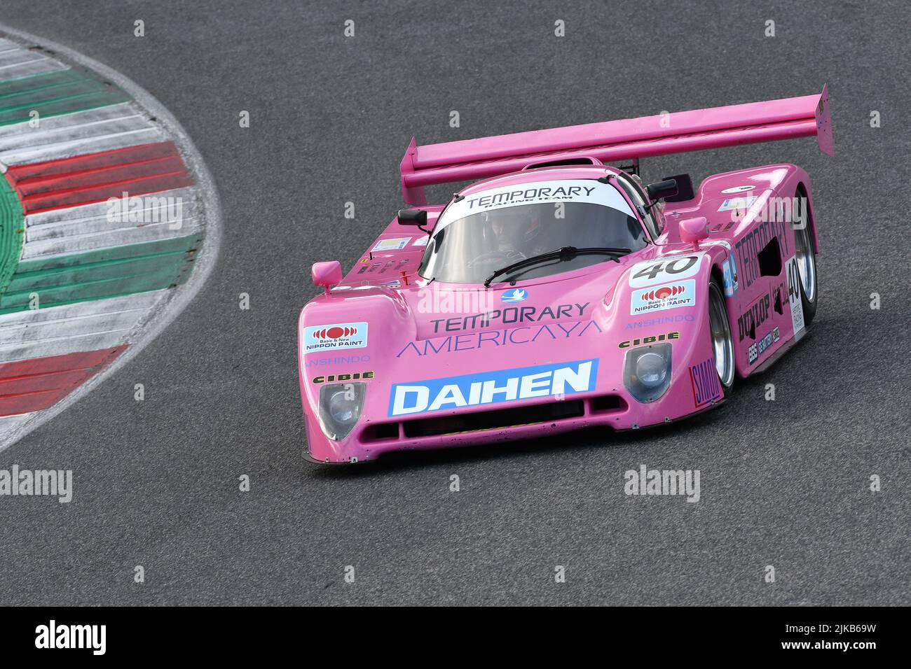 Scarperia, 3 April 2022: Spice SE90P year 1990 in action during Mugello ...