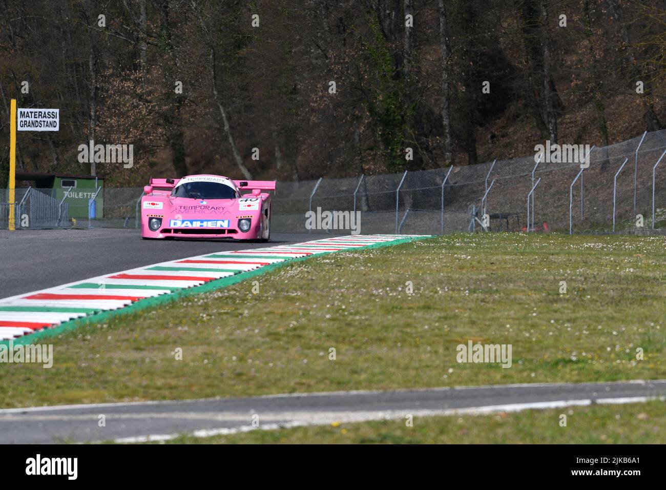 Scarperia, 3 April 2022: Spice SE90P year 1990 in action during Mugello ...