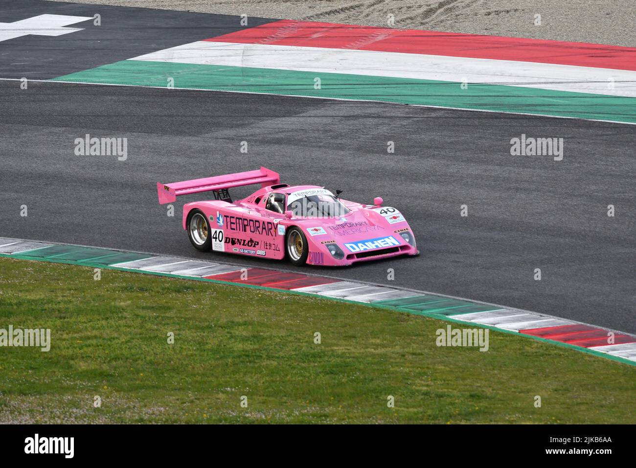 Scarperia, 3 April 2022: Spice SE90P year 1990 in action during Mugello ...