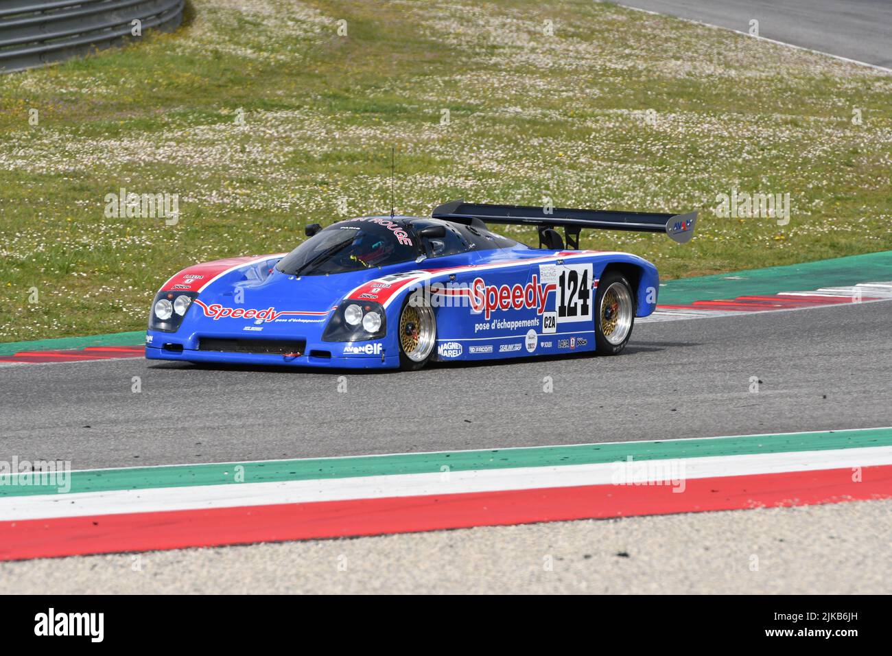 Scarperia, 3 April 2022: Argo JM19 C 1988 in action during Mugello ...