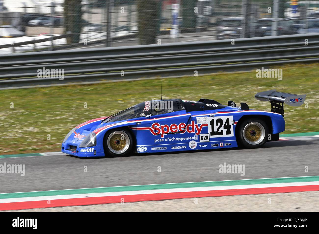 Scarperia, 3 April 2022: Argo JM19 C 1988 in action during Mugello ...