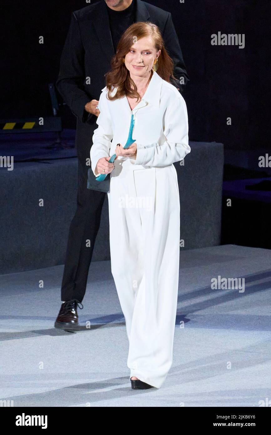 31-07-2022 Palma French actress Isabelle Huppert attend the closing ...