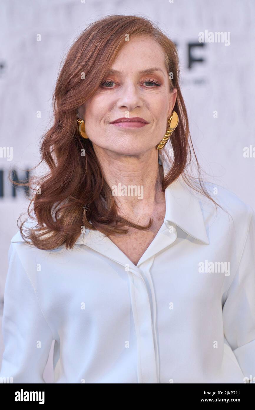 31-07-2022 Palma French actress Isabelle Huppert attend the closing ...