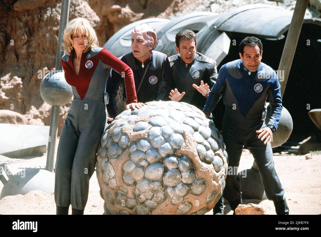 Sigourney Weaver Alan Rickman Tim Allen And Tony Shalhoub Film Galaxy Quest Usa 1999