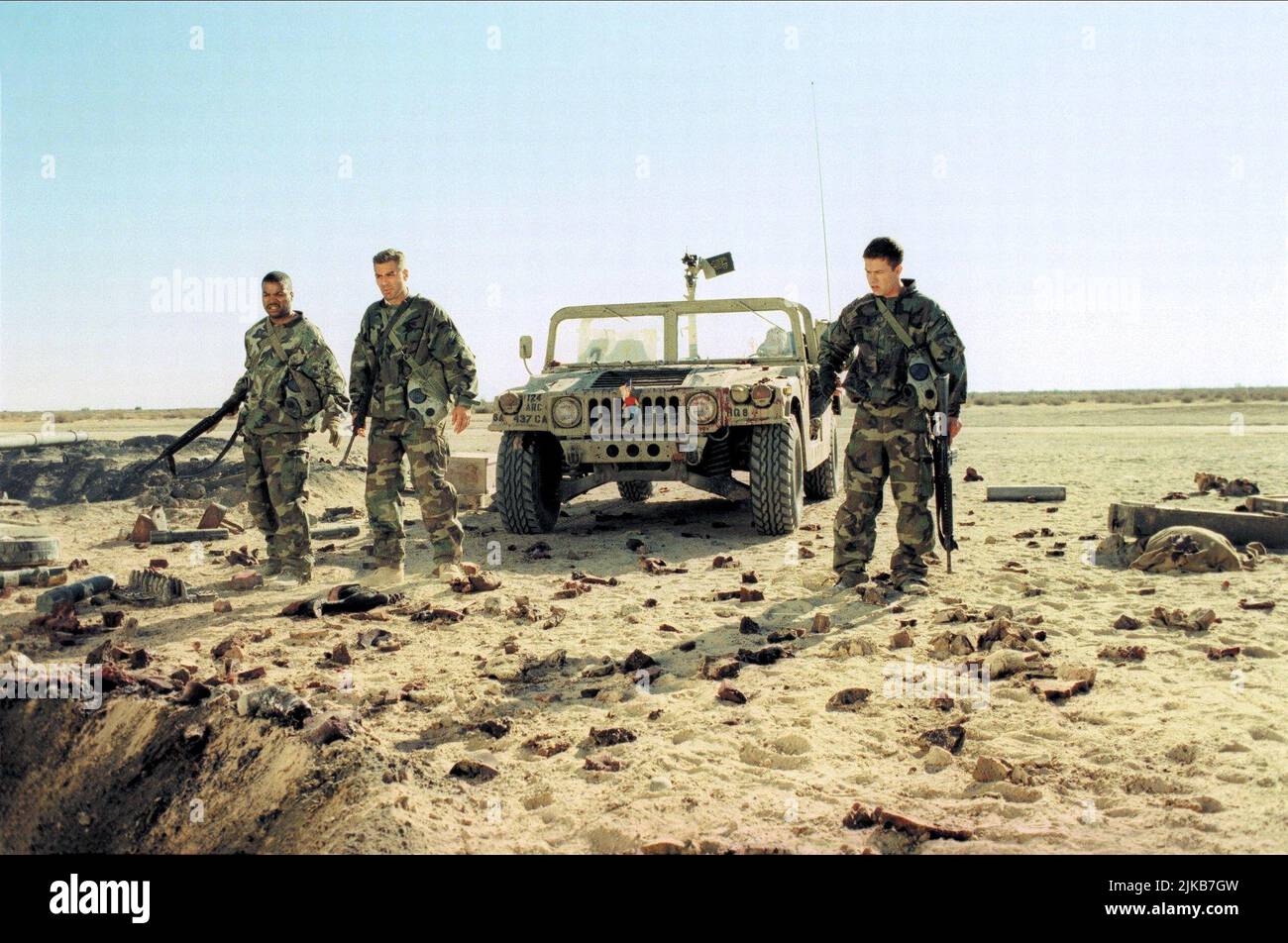 Ice Cube, George Clooney & Mark Wahlberg Film: Three Kings (USA/AUS ...