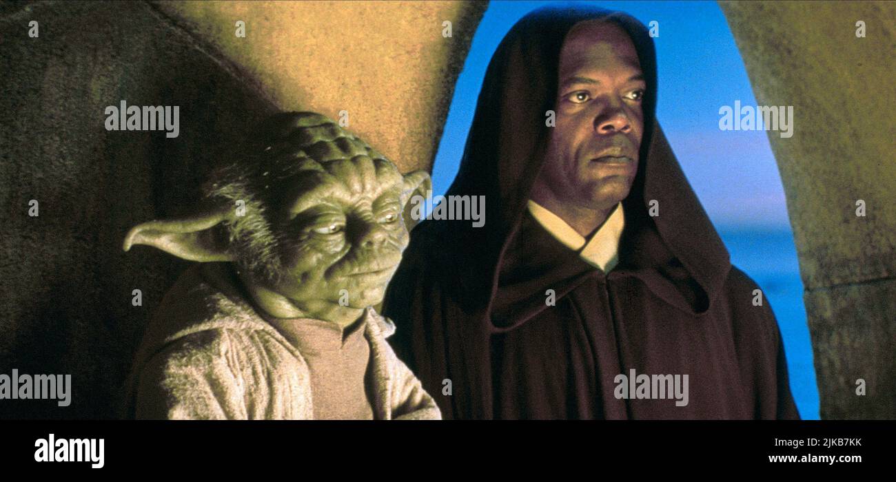 Yoda star wars episode i phantom menace 1999 hi-res stock photography ...