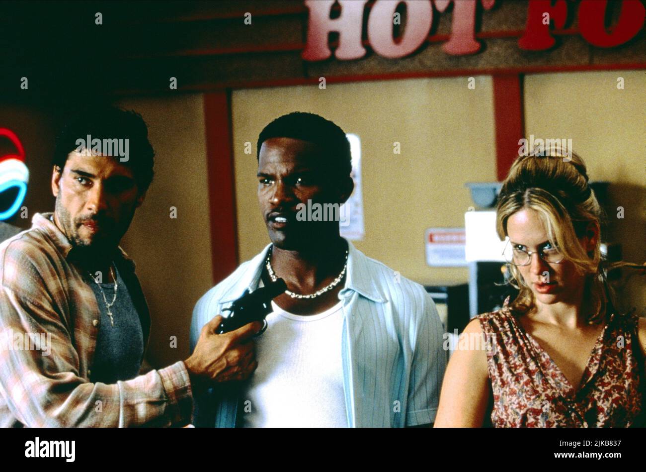 Eduardo Yanez, Jamie Foxx & Sarah Paulson Film: Held Up (1999) Characters: Rodrigo (as Eduardo ...