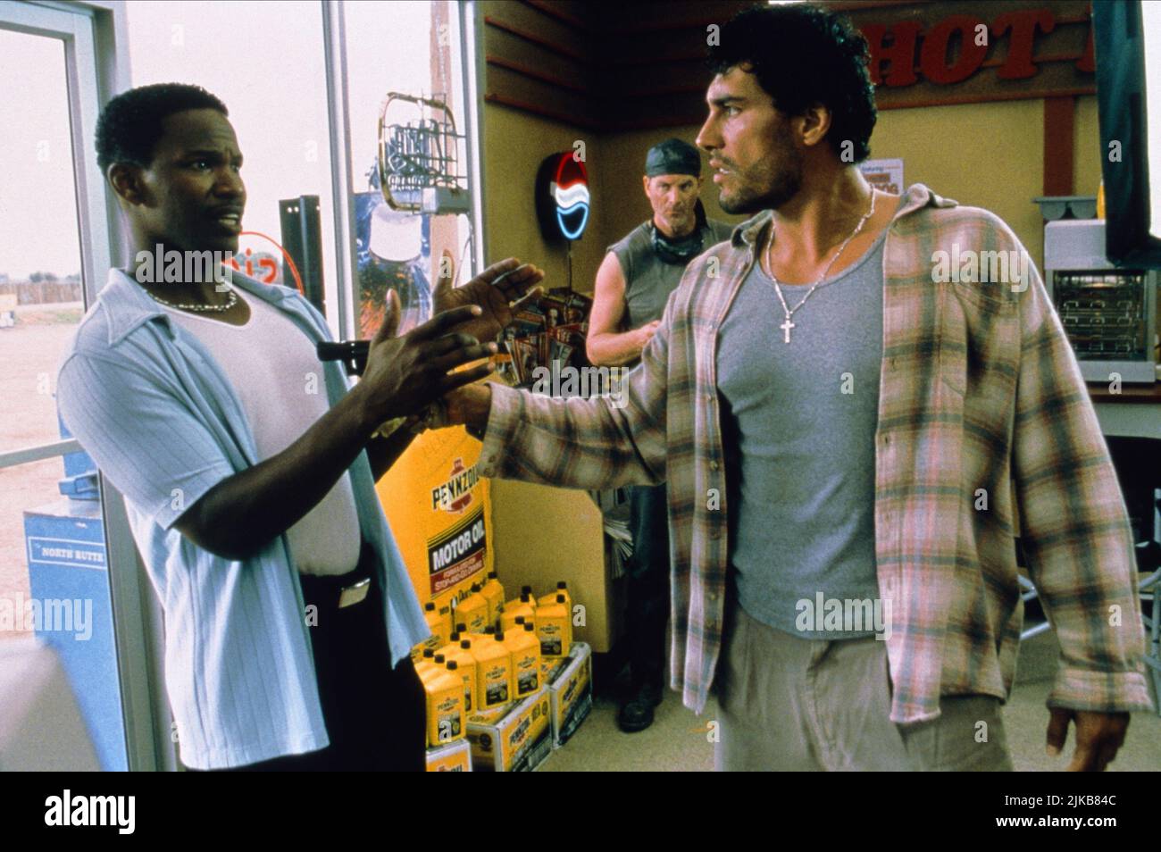 Jamie Foxx & Eduardo Yanez Film: Held Up (1999) Characters: Michael, Rodrigo (as Eduardo Yanez ...