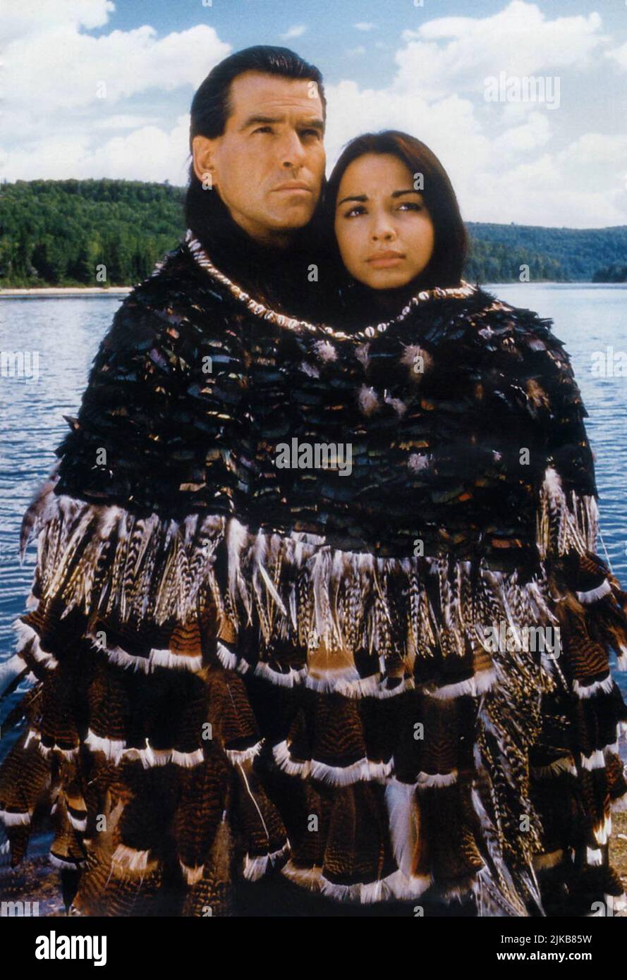 Pierce Brosnan, Annie Galipeau Film Grey Owl (1999) Characters: Archie ...