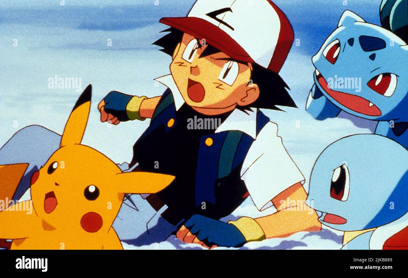 Pikachu & Ash Film: Pokemon: Power Of One; Pokemon 2 (Gekijo-ban ...