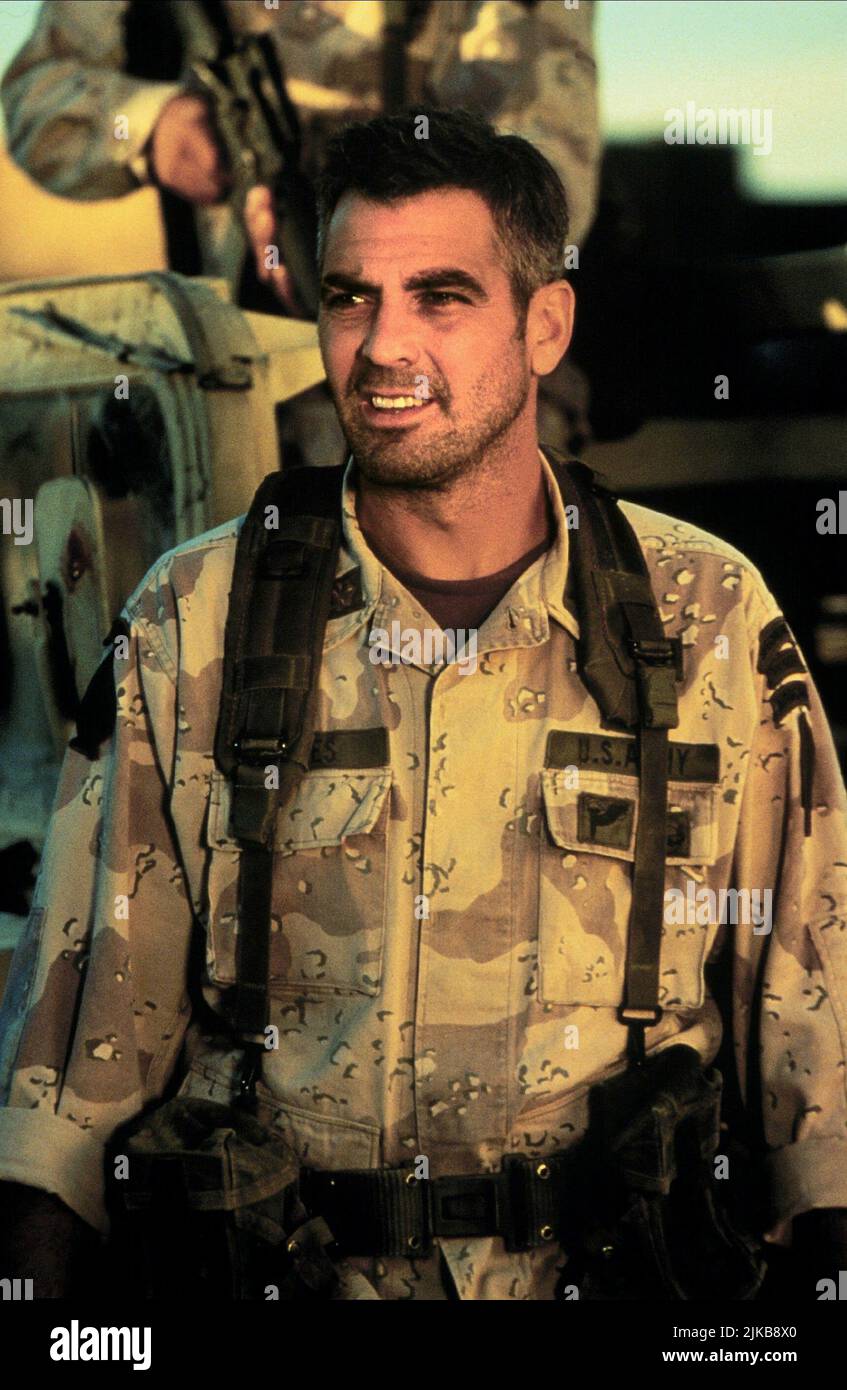 George Clooney Film Three Kings (USA/AUS 1999) Characters: Archie Gates ...