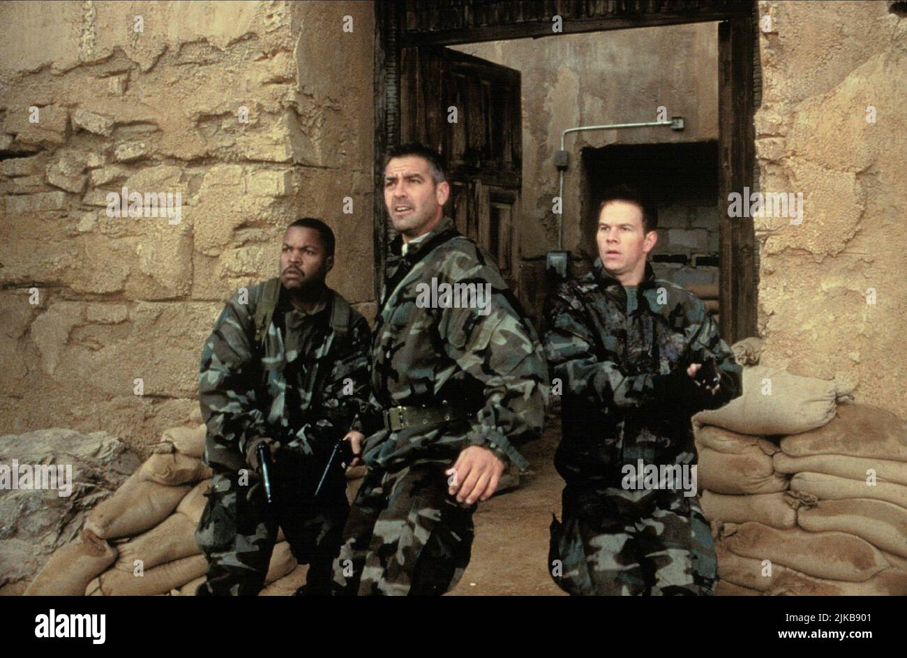 Ice Cube, George Clooney & Mark Wahlberg Film: Three Kings (USA/AUS ...