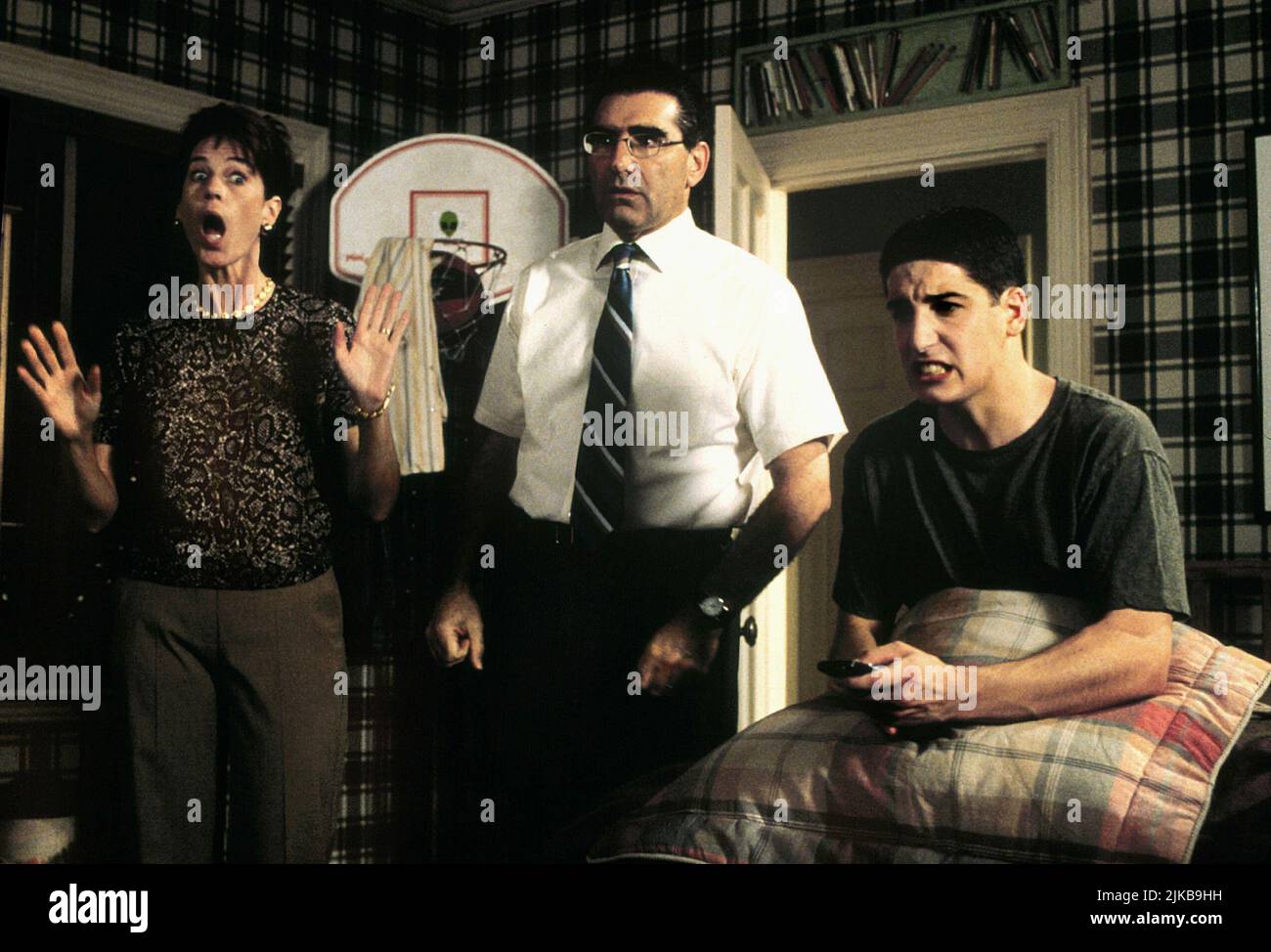 Molly Cheek, Eugene Levy & Jason Biggs Film American Pie (1999 ...