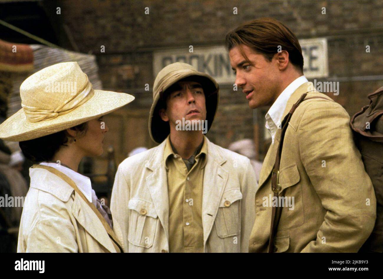 Rachel Weisz,John Hannah & Brendan Fraser Film: The Mummy (USA 1999 ...