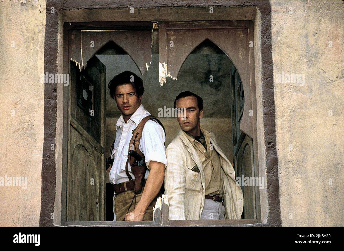 Brendan Fraser & John Hannah Film: The Mummy (USA 1999) Characters ...