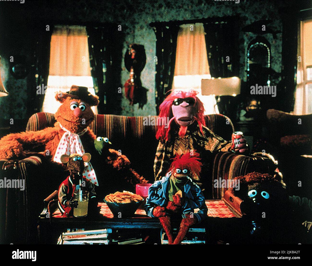 Fozzy Bear,Robin,Clifford,Pepe Film Muppets From Space (USA 1999 ...