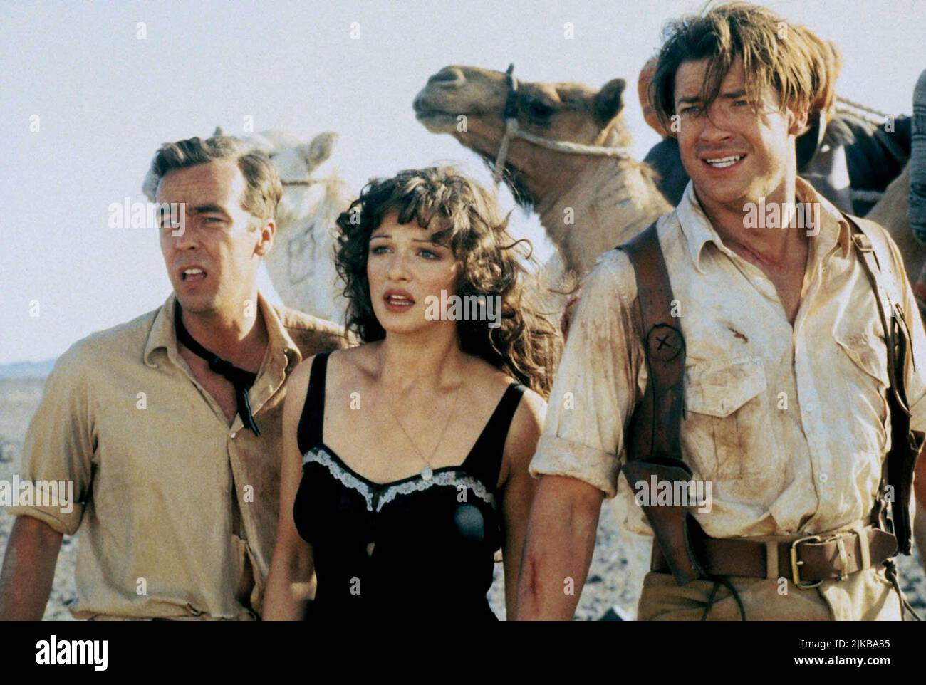 David Hannah, Rachel Weisz & Brendan Fraser Film: The Mummy (USA 1999 ...