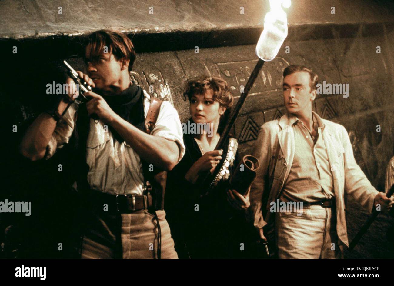 Brendan Fraser,Rachel Weisz,David Hannah Film: The Mummy (USA 1999 ...
