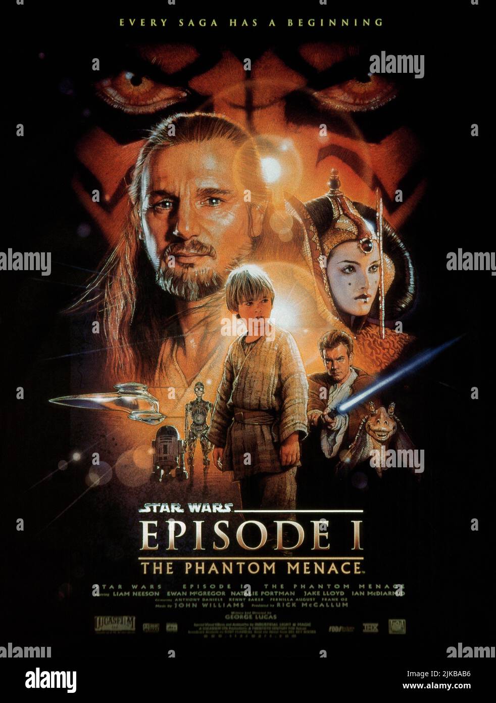 Film Poster Film Star Wars: Episode I - The Phantom Menace (USA 1999 ...