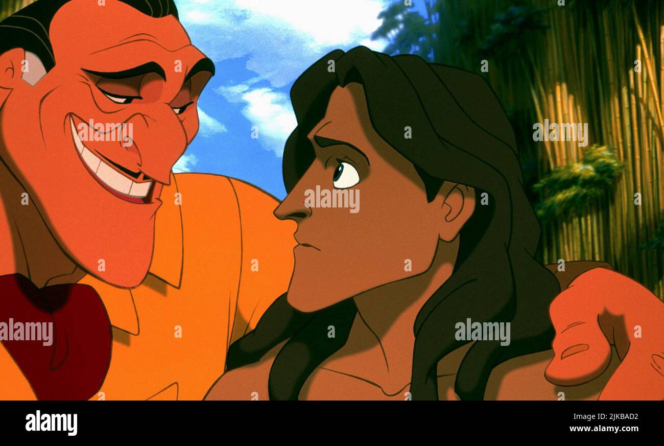 Clayton & Tarzan Film Tarzan (USA 1999) Characters: & Tarzan Director: Chris Buck & Kevin Lima ...