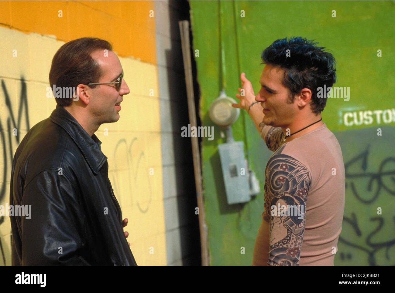 Nicolas Cage & Joaquin Phoenix Film 8mm (USA/DE 1999) Characters: Tom ...