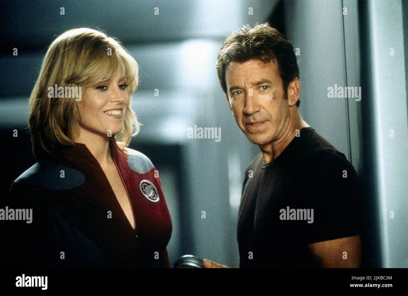 Sigourney Weaver And Tim Allen Film Galaxy Quest Usa 1999 Characters Gwen Demarco And Jason