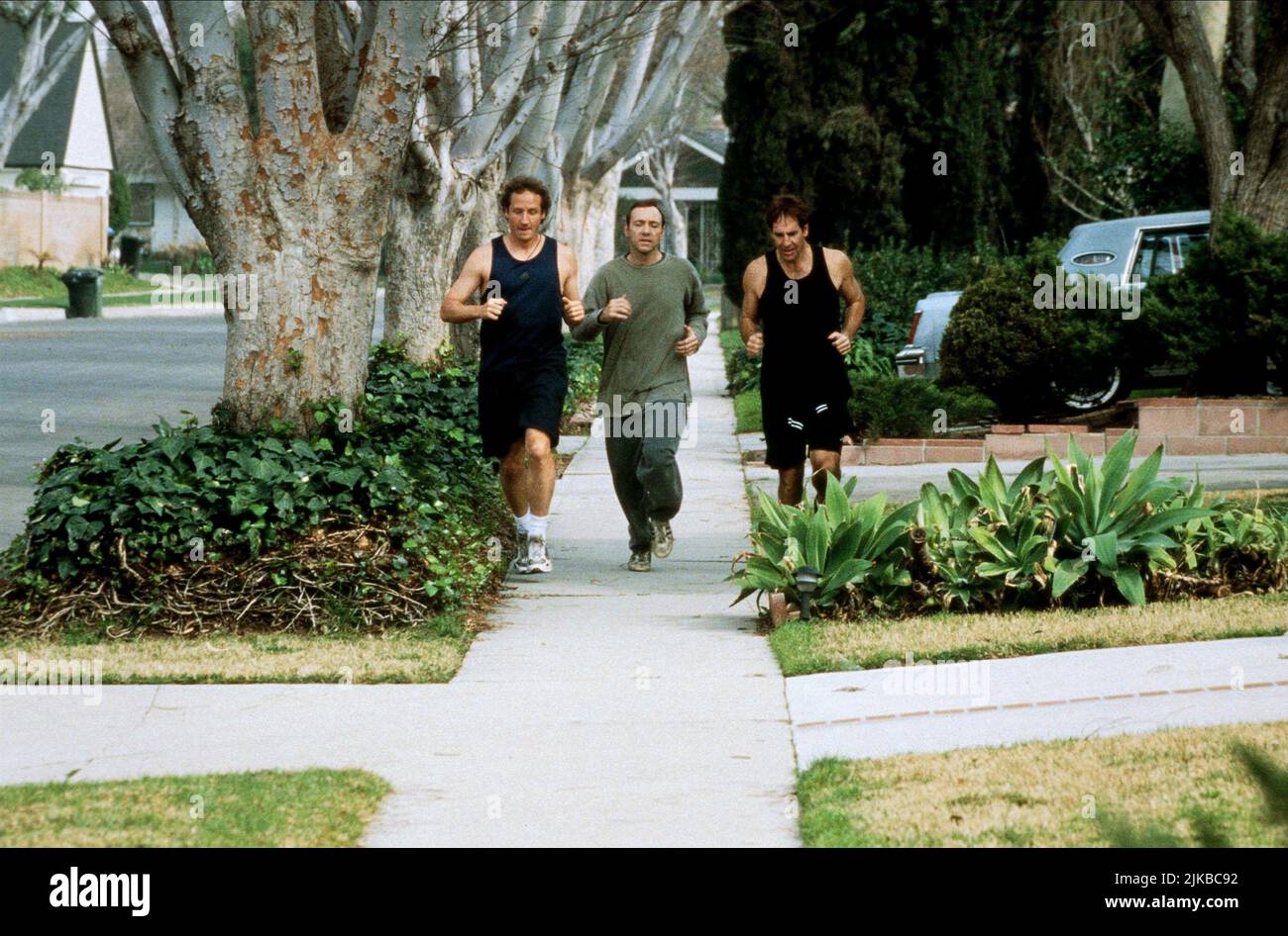 Sam Robards, Kevin Spacey, Scott Bakula Film: American Beauty (USA 1999 ...