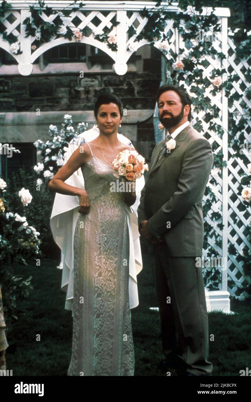 Megan Gallagher & John Ritter Film: Lethal Vows (1999) Characters: Lorraine Farris & Dr. David ...