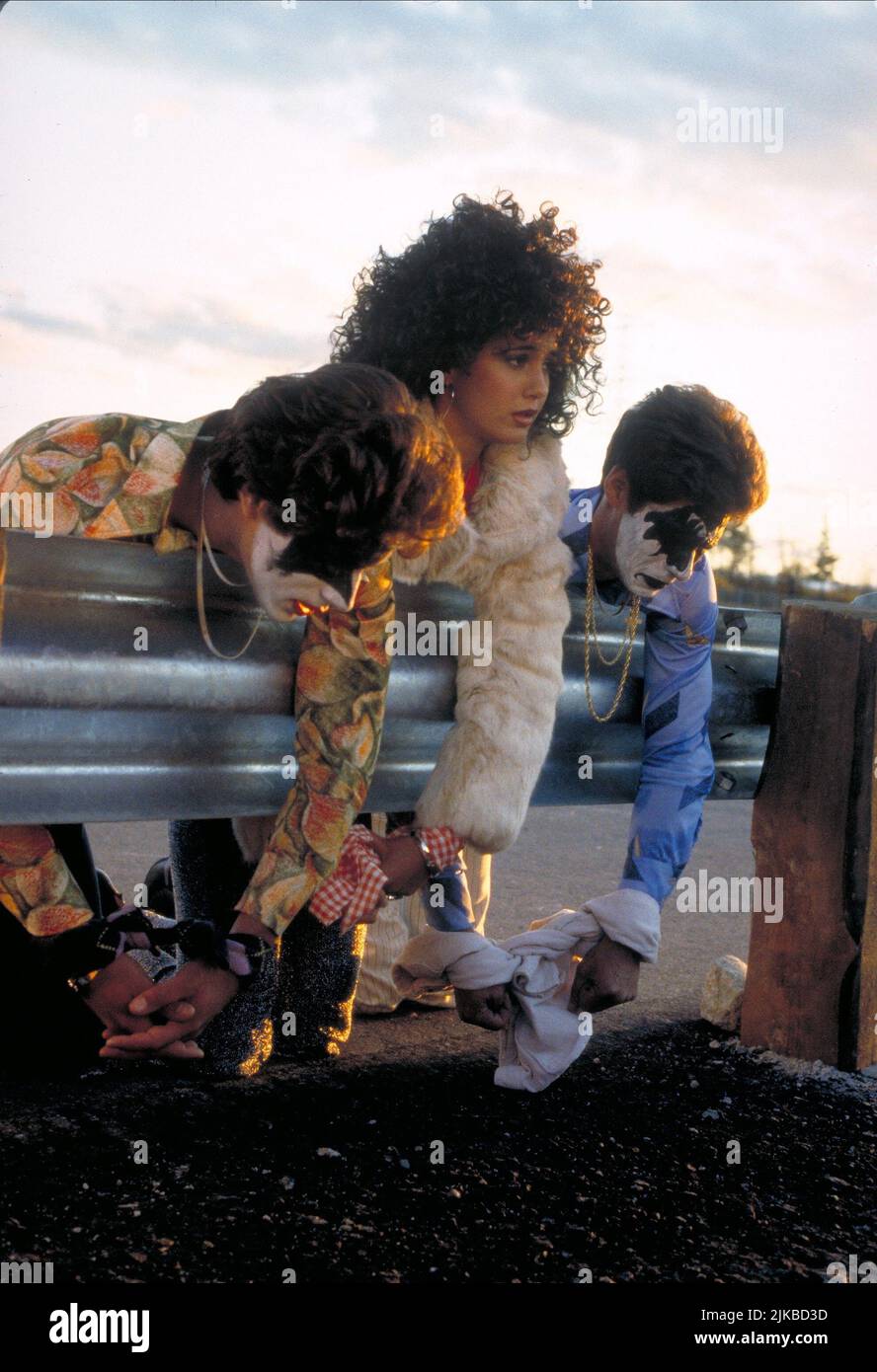 Miles Dougal, Emmanuelle Chriqui & Nick Scotti Film: Detroit Rock City ...