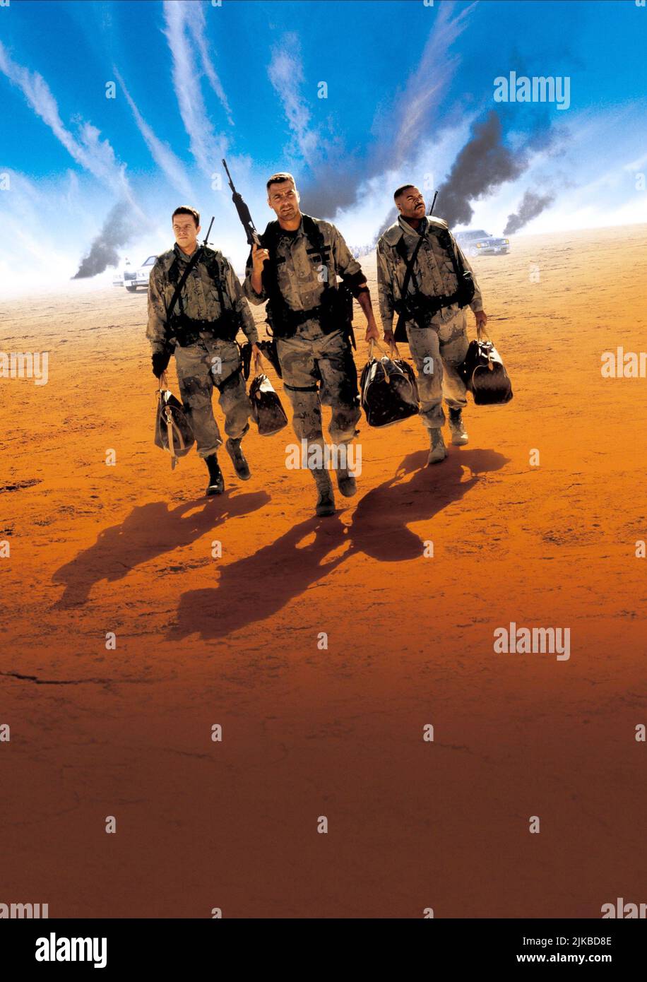 Mark Wahlberg, George Clooney & Ice Cube Film: Three Kings (USA/AUS ...