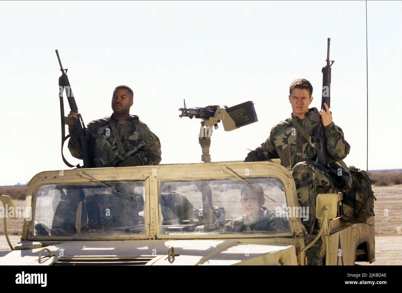 Ice Cube, Spike Jonze & Mark Wahlberg Film: Three Kings (USA/AUS 1999 ...