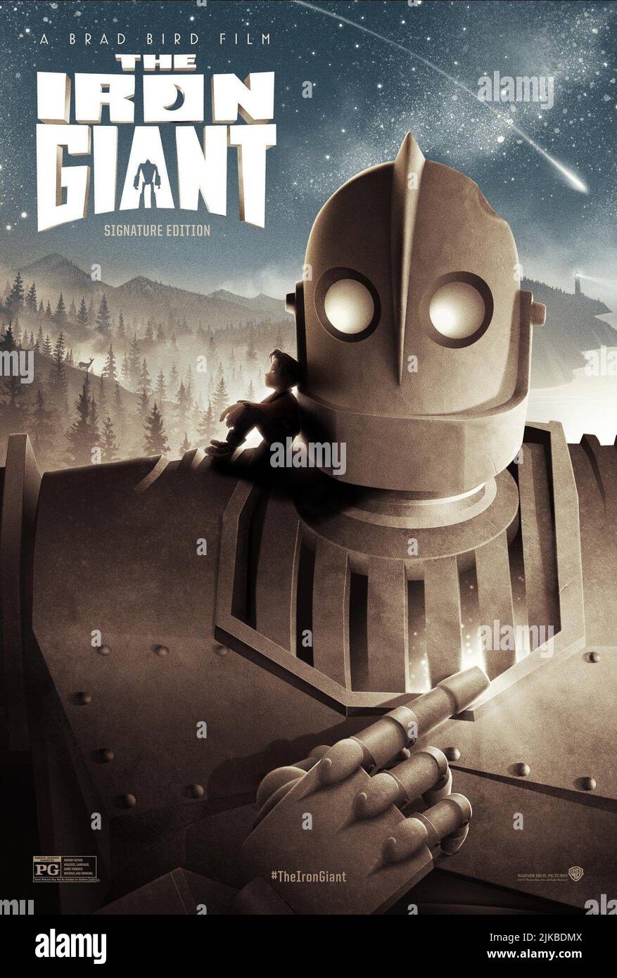 Hogarth & The Iron Giant Poster Film: The Iron Giant (1999) Director ...