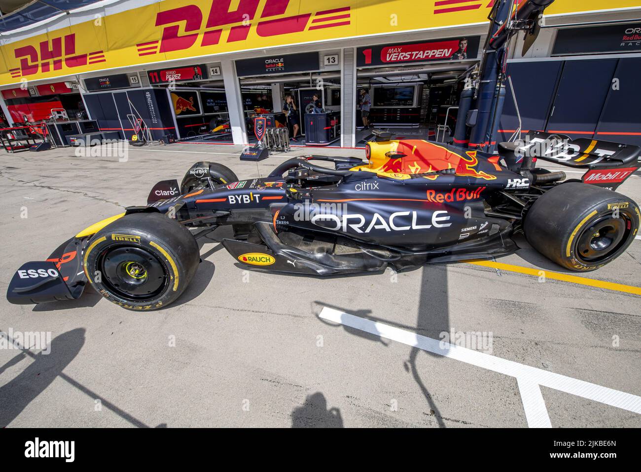 Budapest - 29-07-2022, Hungaroring, Max Verstappen at the Formula 1 ...